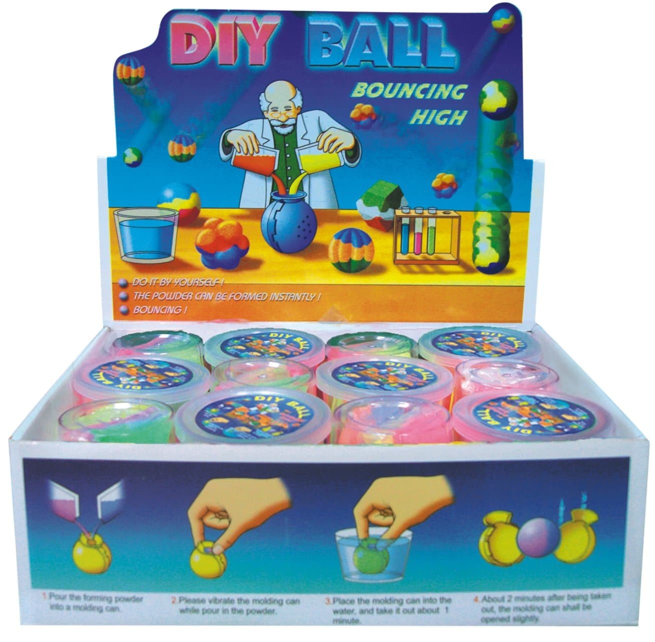 High Bounce Ball Kit - Discover Science - STEM Toy – CuriousKidzz