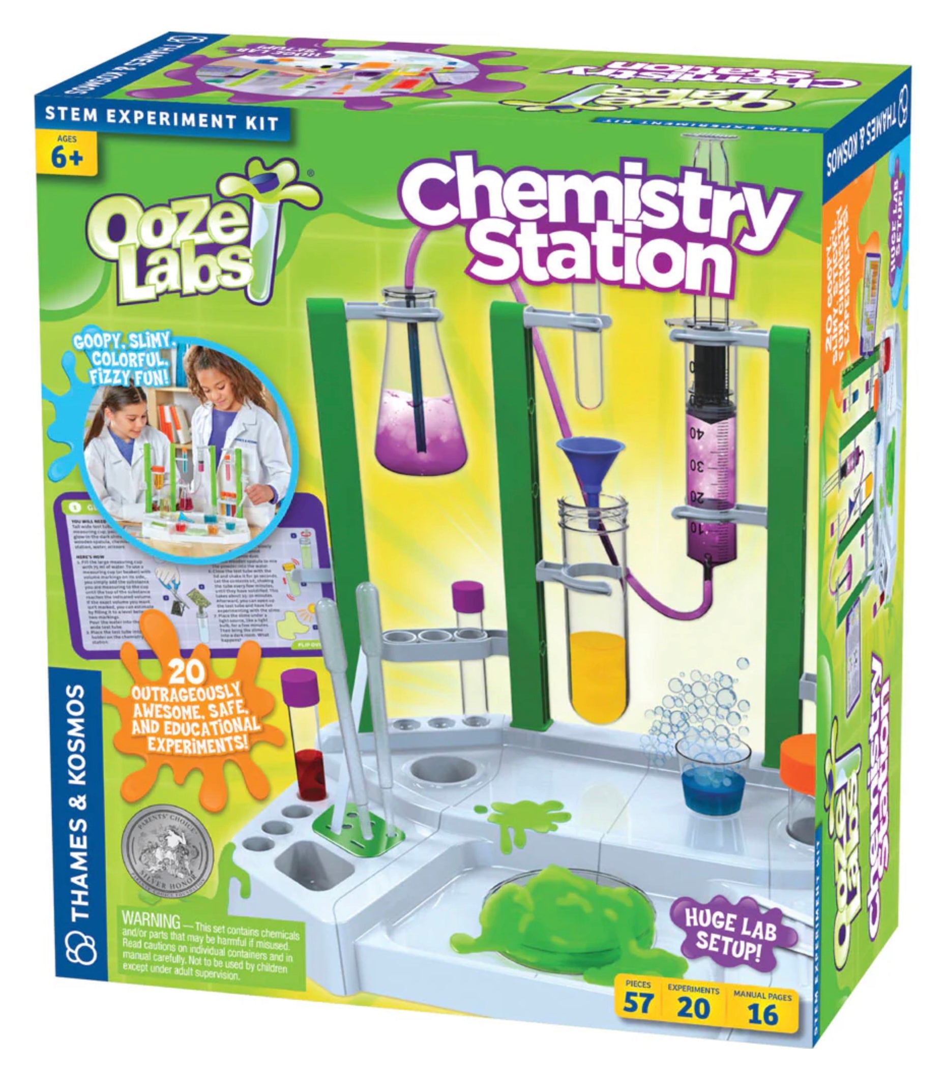 Thames & Kosmos Ooze Labs Chemistry Station - Kids' Chemistry Set ...