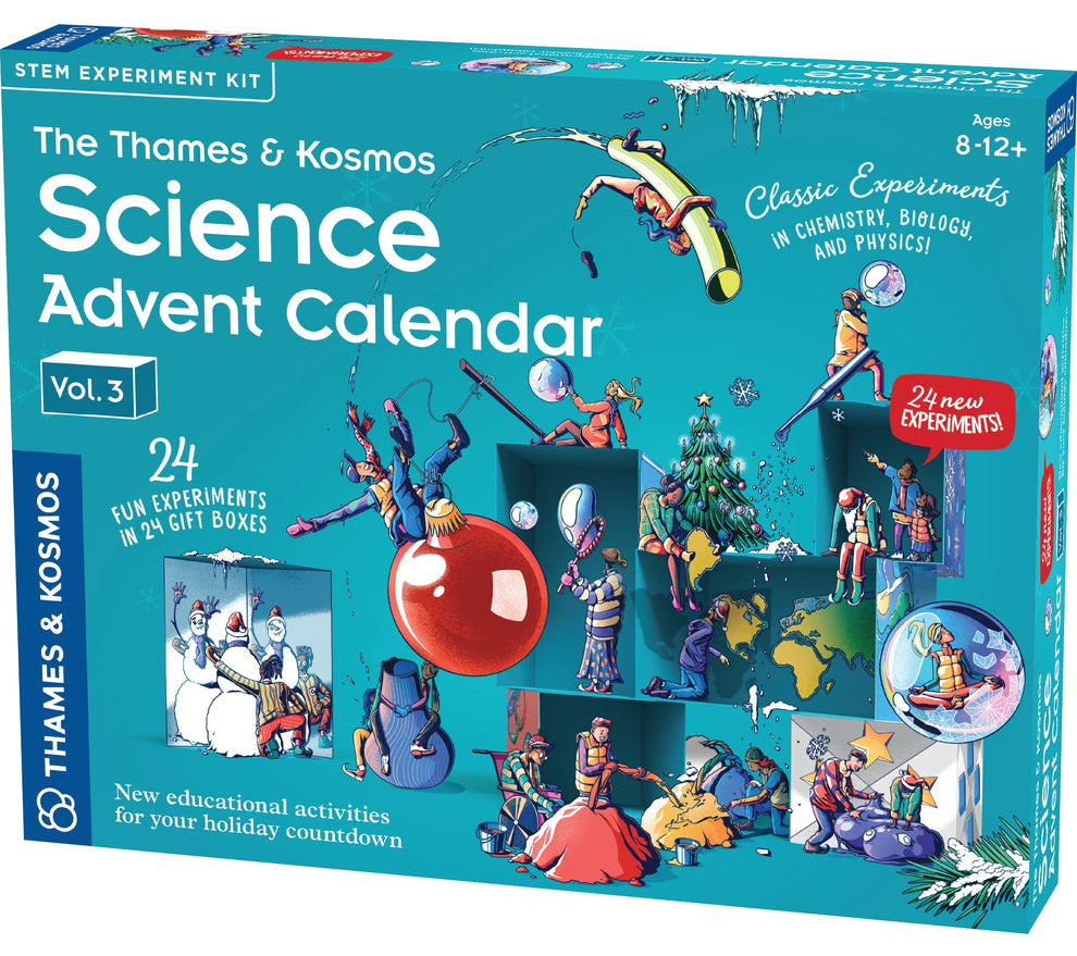 Thames & Kosmos Science Advent Calendar Vol. 3 | 24 Experiments ...