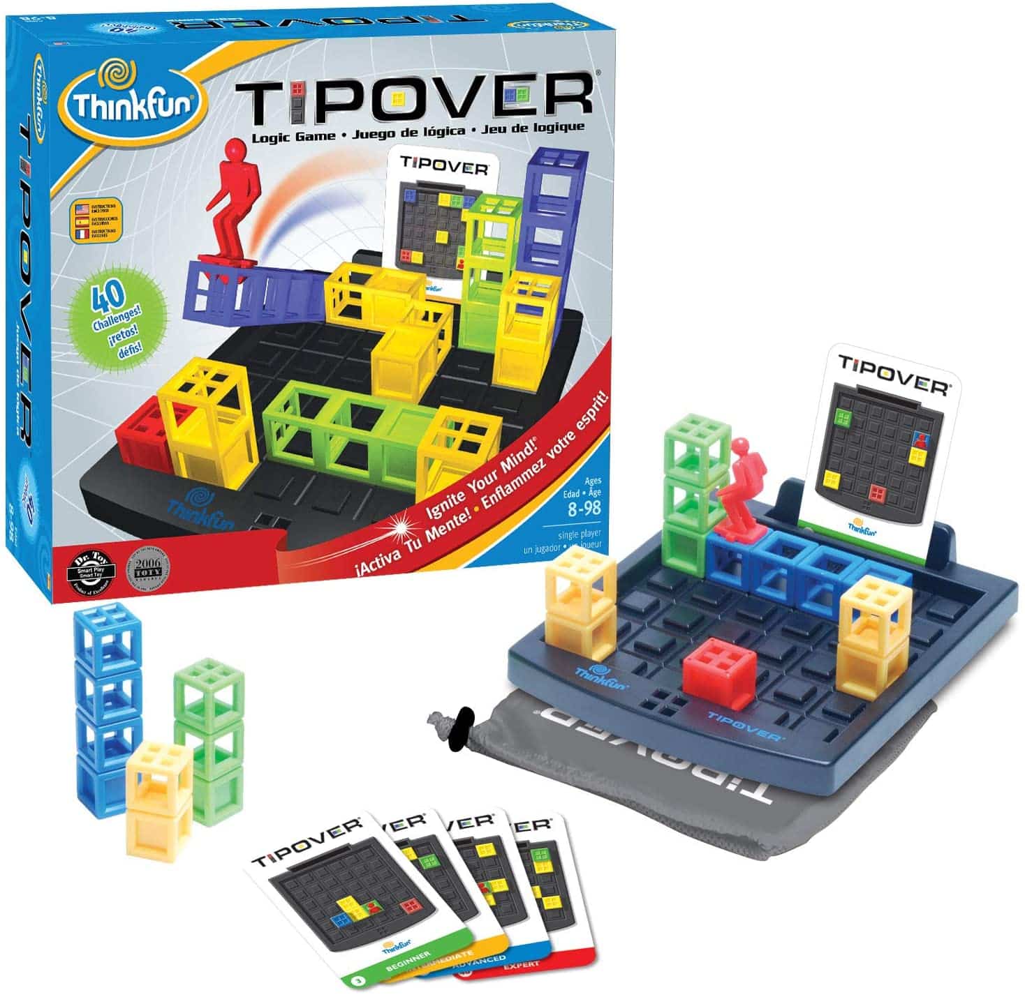 ThinkFun - Tip Over Game – CuriousKidzz