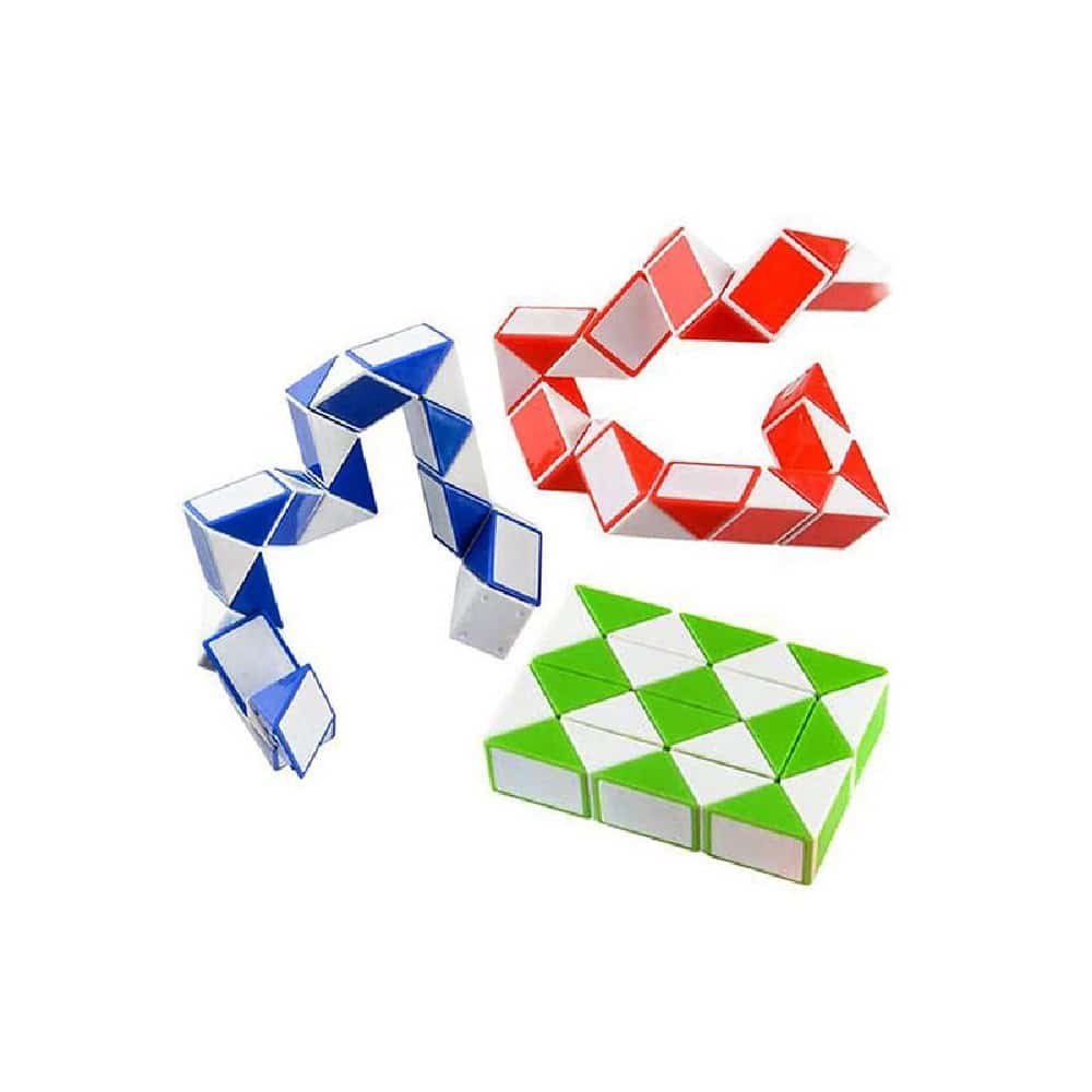 Magic Cube Snake Puzzle (Single Colour) – CuriousKidzz