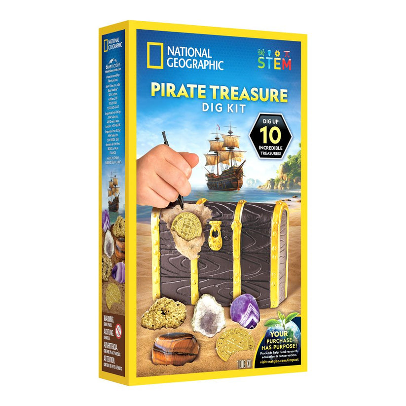 Pirate Treasure Dig Kit - National Geographic – CuriousKidzz