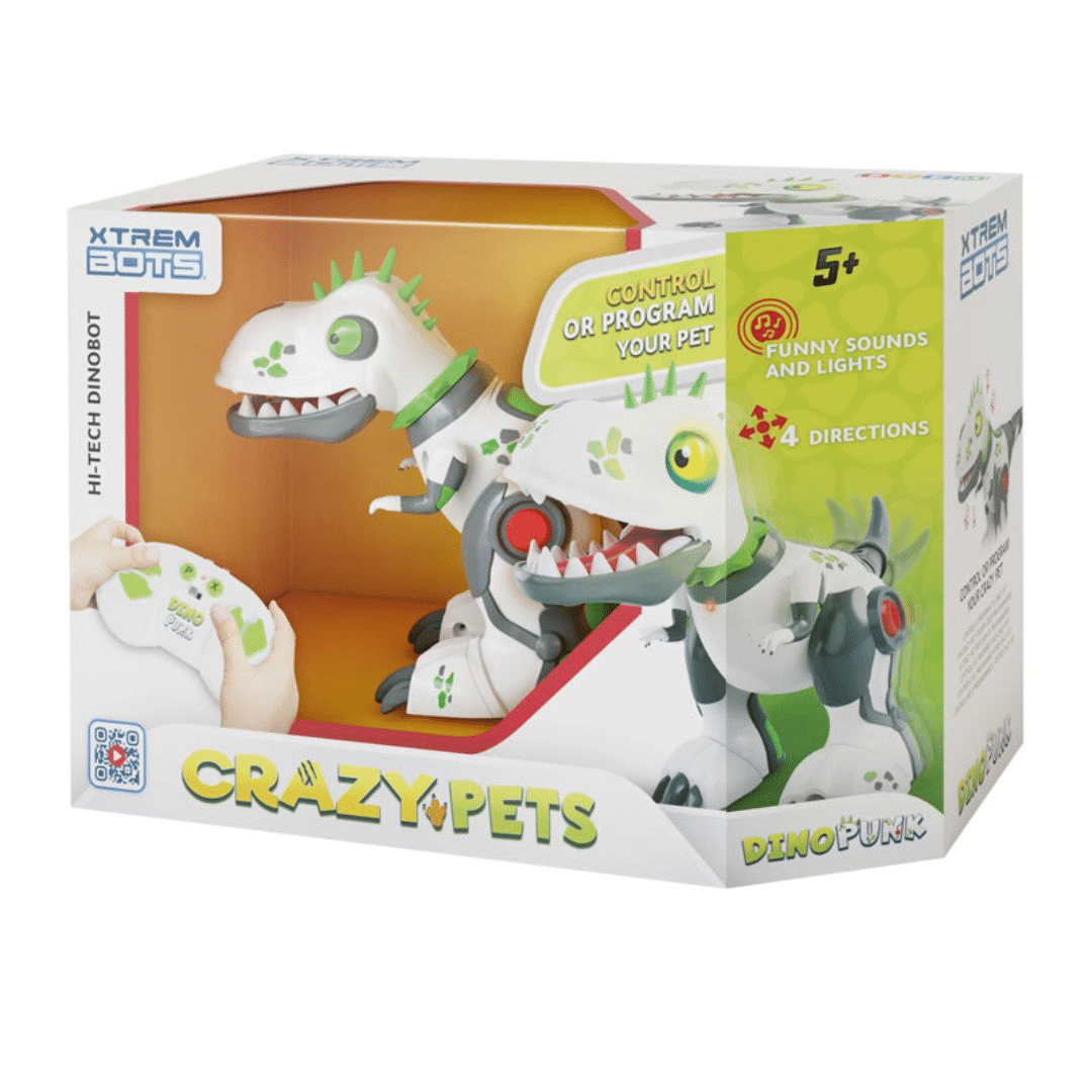 Xtrem Bots - Dino Punk Crazy Pets – CuriousKidzz